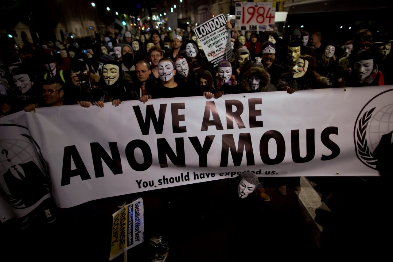 Feds arrest 13 Anonymous Members on old charges - WhiteOut Press